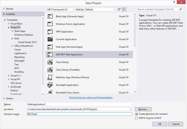 Simple Way to Create RSS Feed With Web API